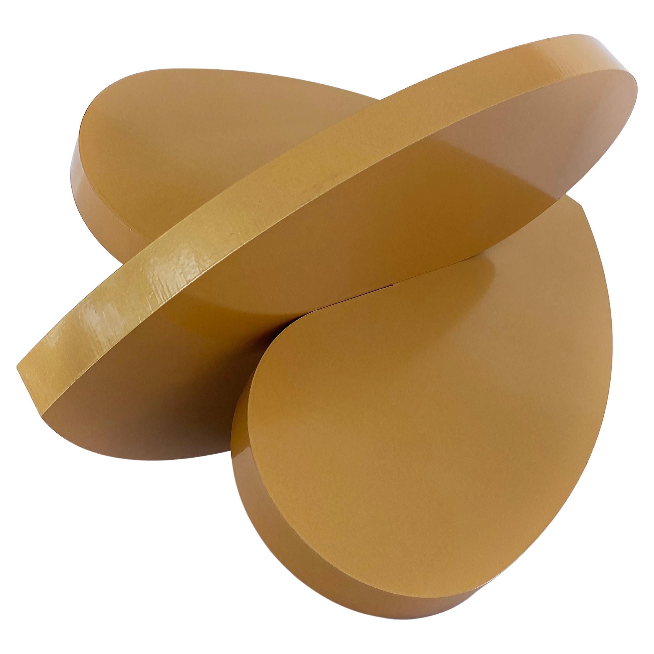 Large Powder Coated Aluminum Interlocking Hearts Sculpture by Michael ...