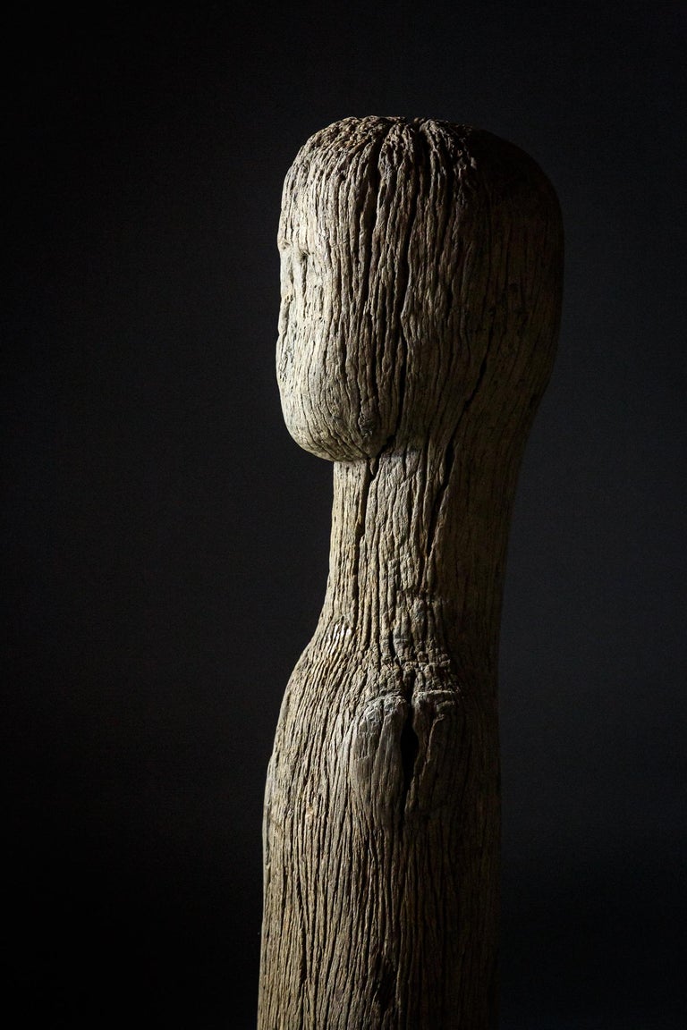 Large Primitive Shrine or Roof Guardian For Sale at 1stDibs