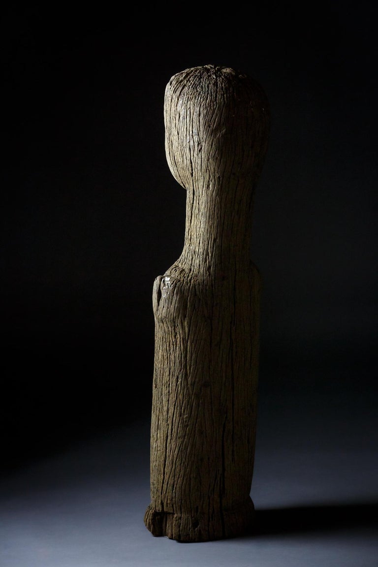 Large Primitive Shrine or Roof Guardian For Sale at 1stDibs