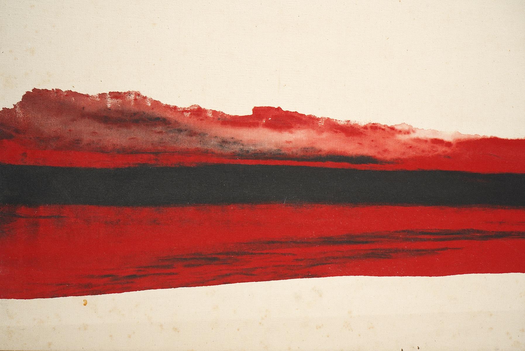 Large Rare Murray Reich Acrylic Oil Painting 1968 Mid-Century Modern ...