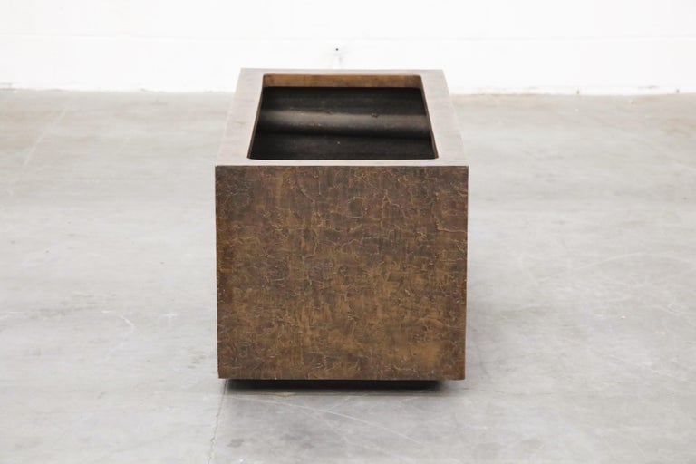 Large Rectangular Architectural Fiberglass Planters by Forms and ...