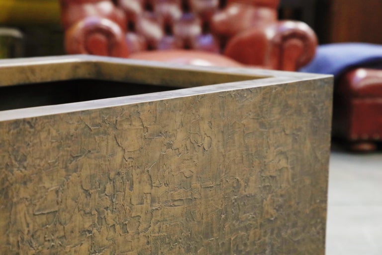 Large Rectangular Architectural Fiberglass Planters by Forms and ...