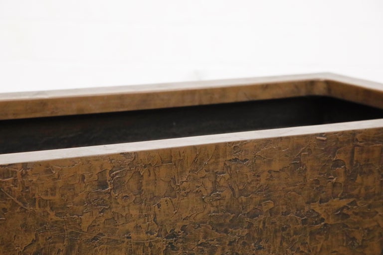 Large Rectangular Architectural Fiberglass Planters by Forms and ...