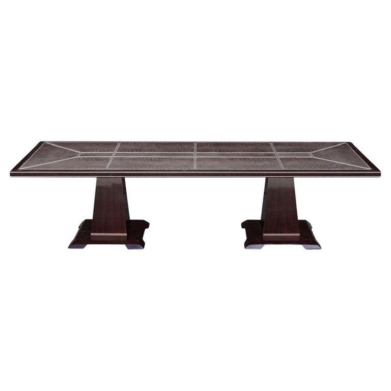 Large Rectangular Table For Sale at 1stDibs
