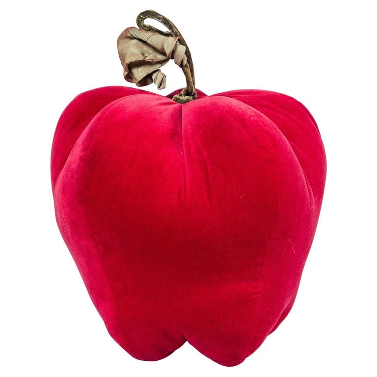Large Red Velvet Apple at 1stDibs