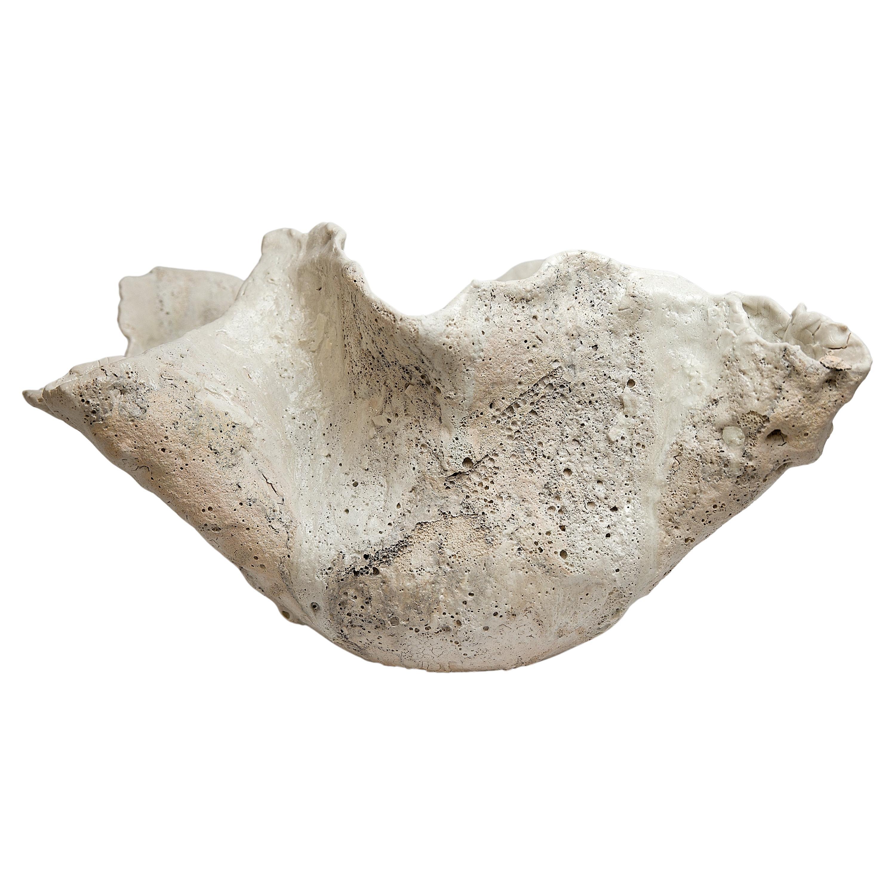 Large Reef Series with Lava sculpture Open Vase at 1stDibs