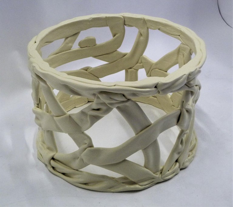 Large Resin Ribbon Coffee Cocktail Table in the Style of Tony Duquette ...