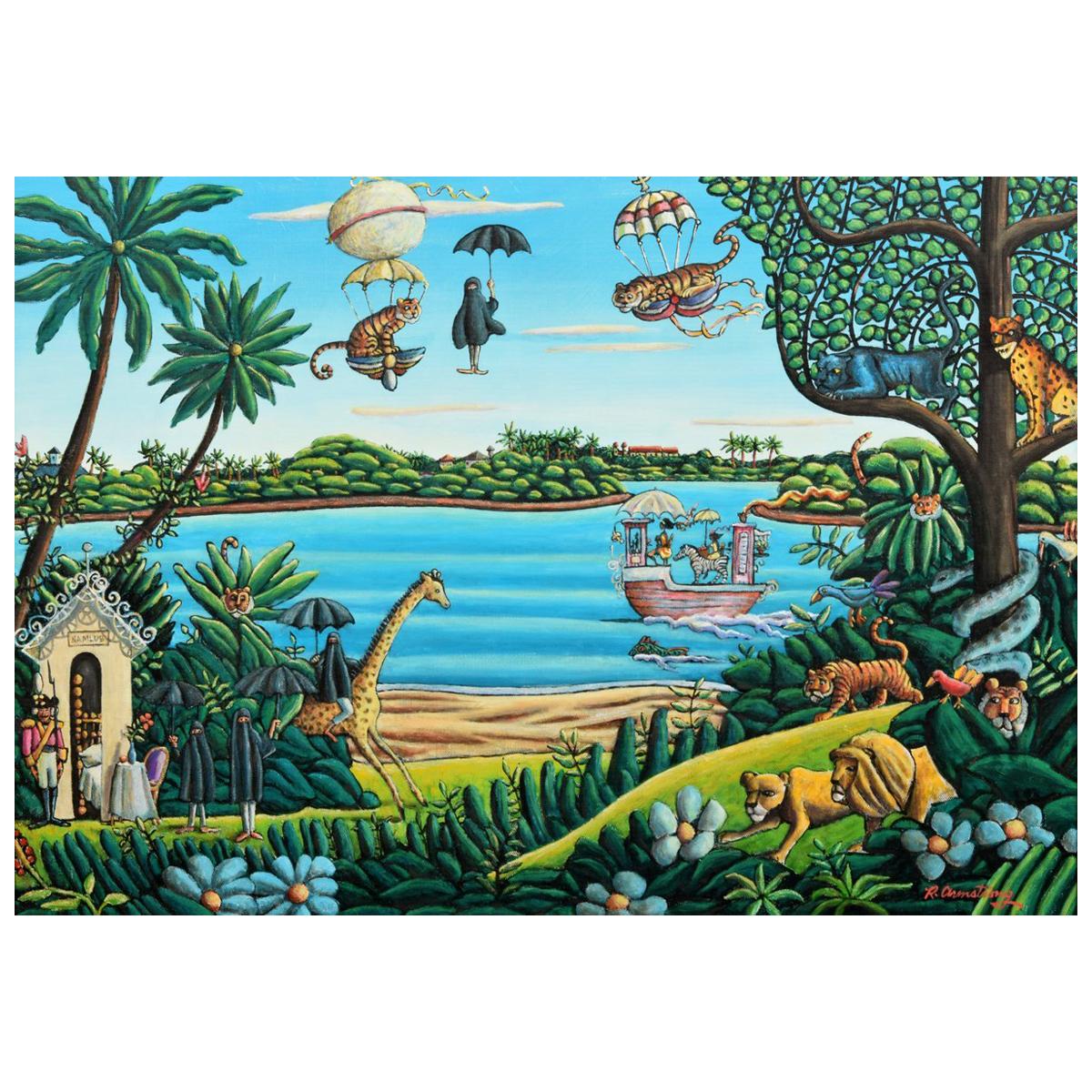 Large Richard Armstrong Painting at 1stDibs