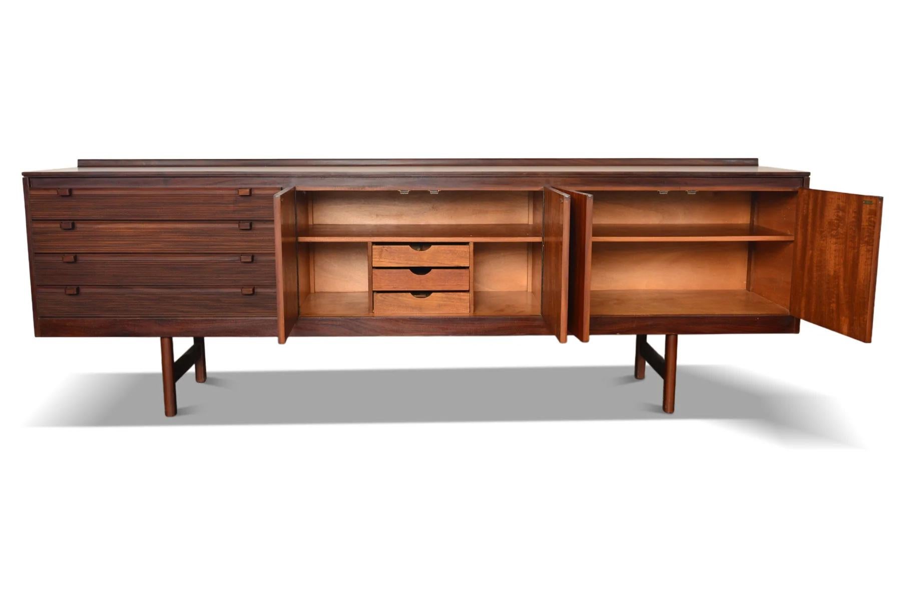Large Robert Heritage "Hamilton" Credenza In Teak For Sale at 1stDibs