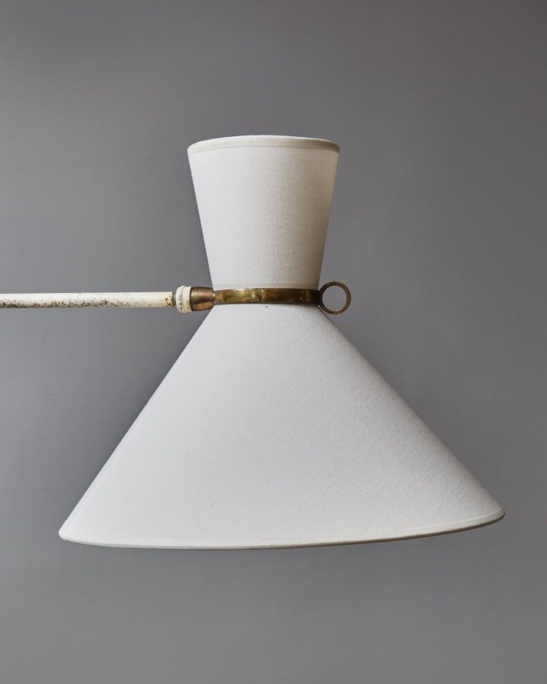 Large Robert Mathieu Extending Arm Wall Sconce For Sale at 1stDibs