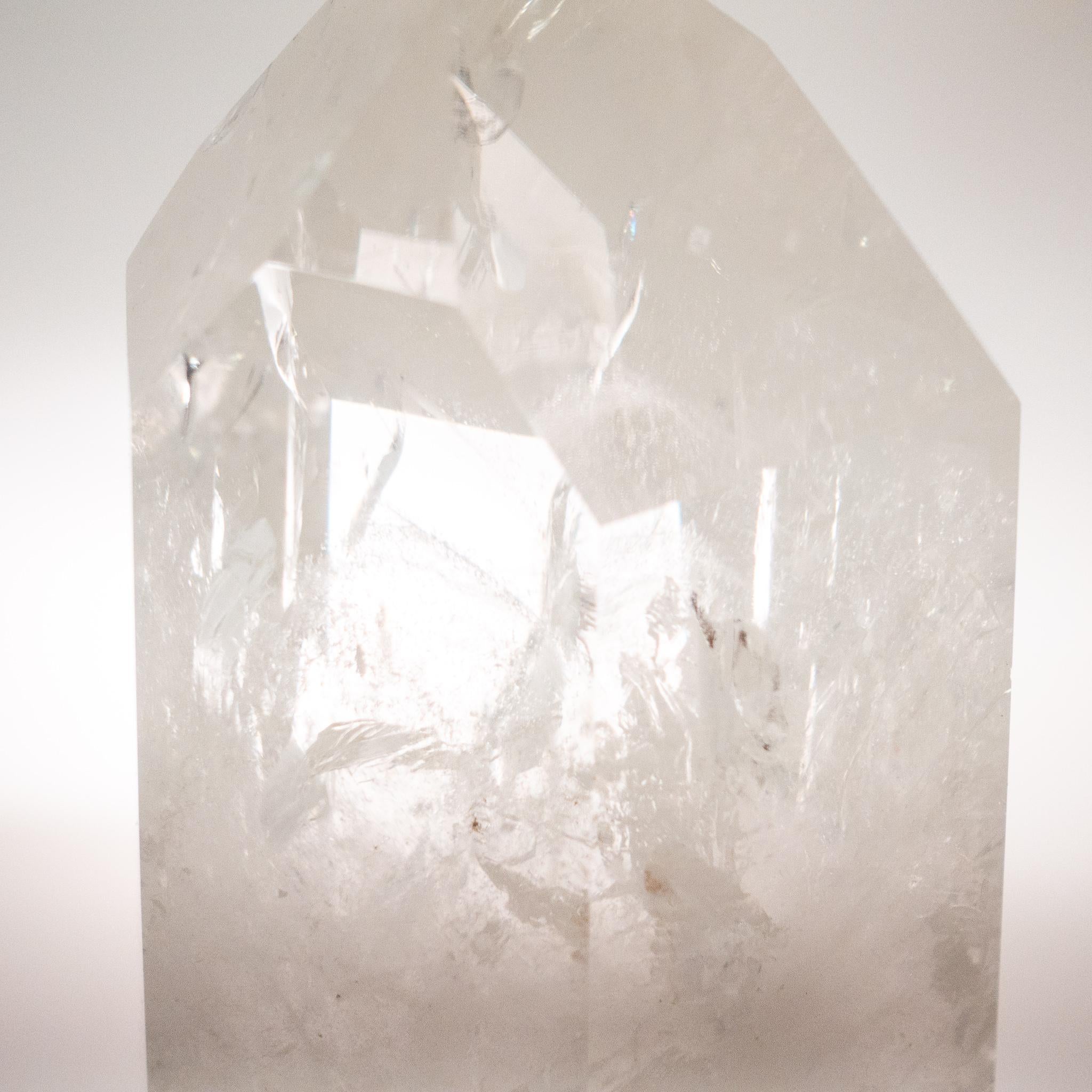 Large Rock Crystal Point at 1stDibs