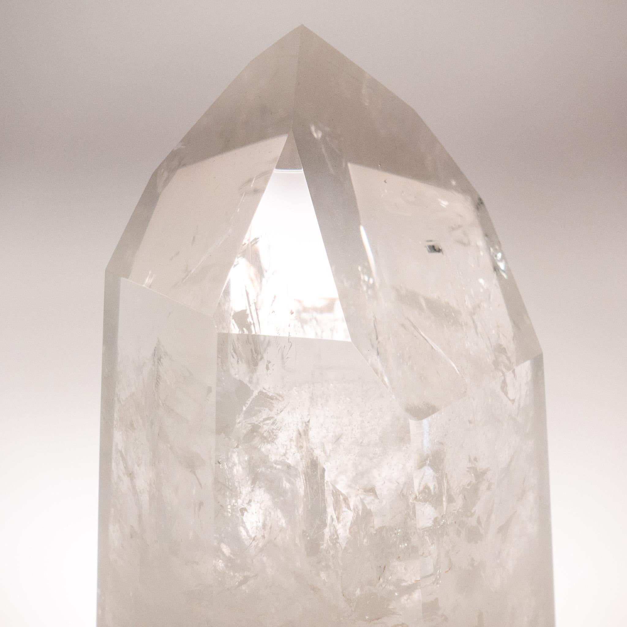 Large Rock Crystal Point at 1stDibs