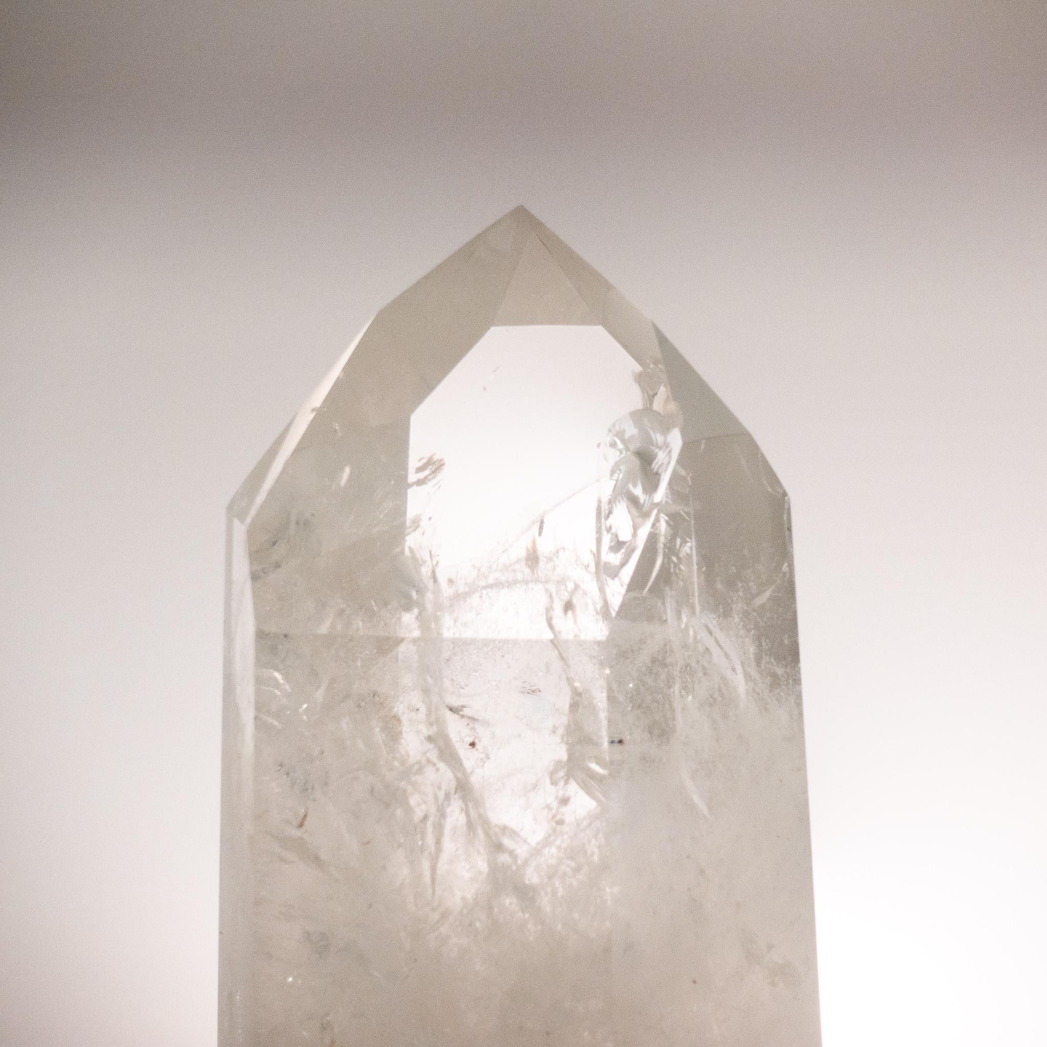 Large Rock Crystal Point at 1stDibs
