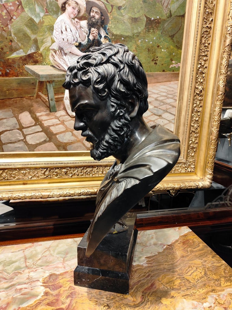 Large Roman Bronze from the 19th Century For Sale at 1stDibs