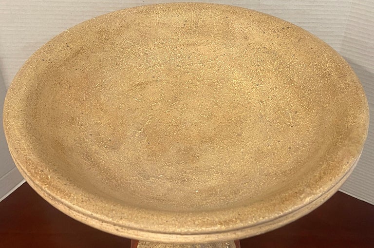 Large Roman Grand Tour Style Carved, Polychromed Wood and Bronze ...