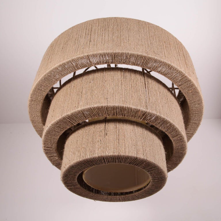Large Rope Ceiling Light at 1stDibs