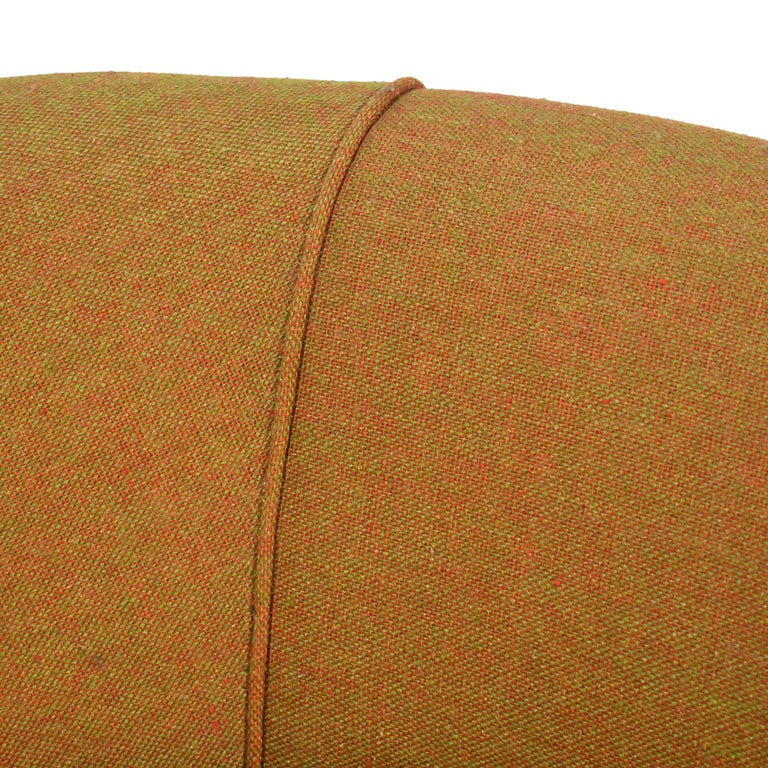 Large Round Parlor Chair by Howard For Sale at 1stDibs