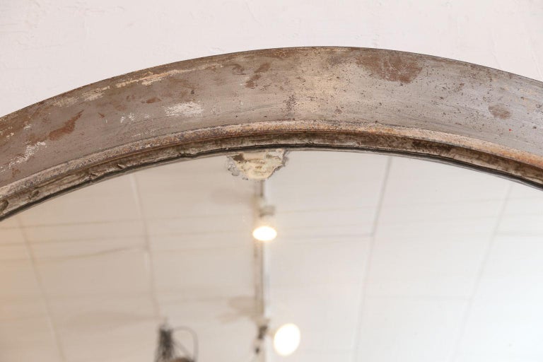 Large Round Train Station Mirror at 1stDibs | style mirror station ...