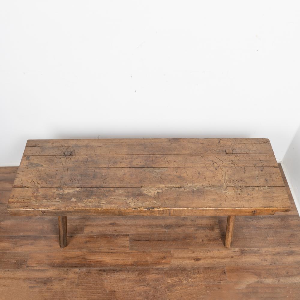 Large Rustic Coffee Table from Old Work Table, Hungary, circa 1890 at ...