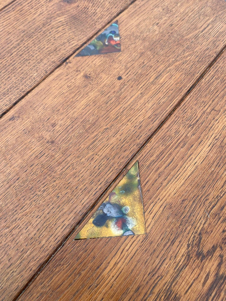 Large Rustic Neo Table in Oak, circa 1950/1960 For Sale at 1stDibs