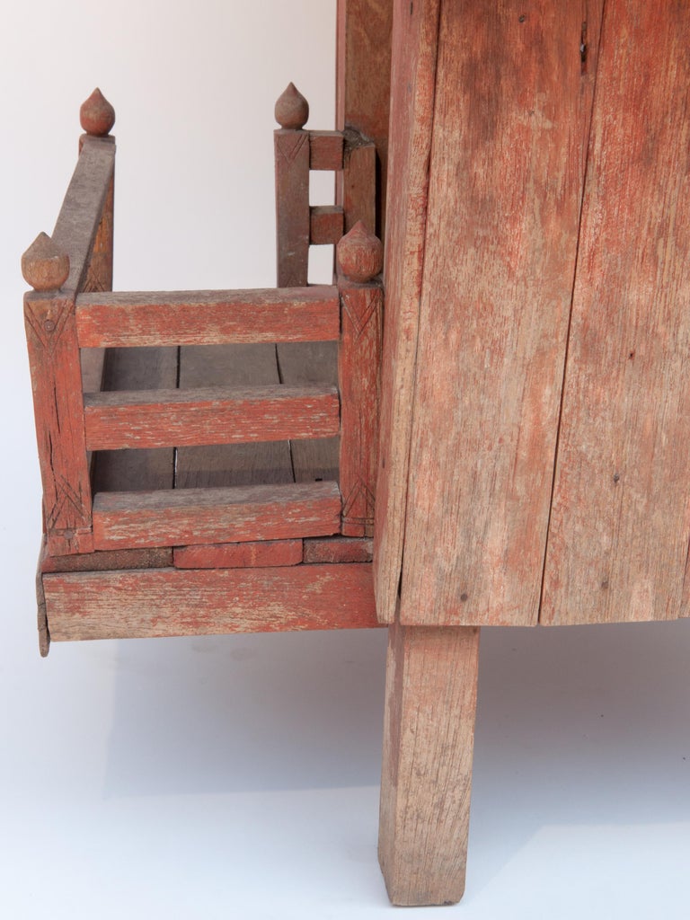 Large Rustic Spirit House from Northern Thailand, Teak, Mid-Late 20th ...