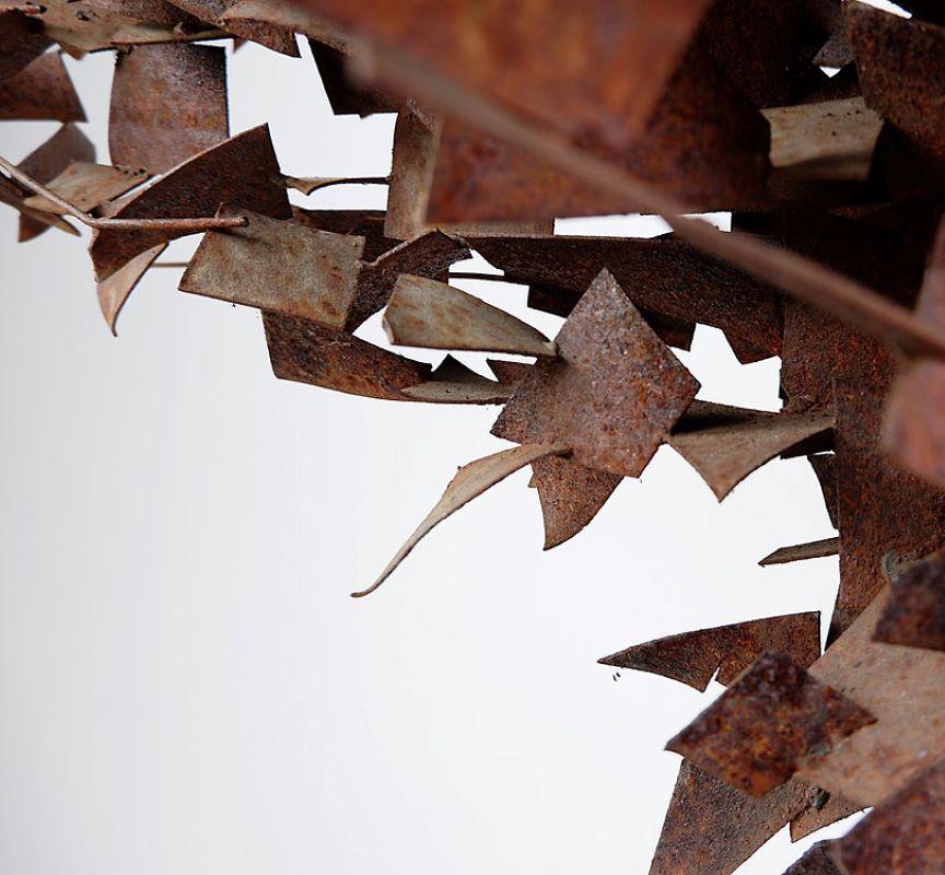 Large Rusty metal Sculpture - Unsigned For Sale at 1stDibs