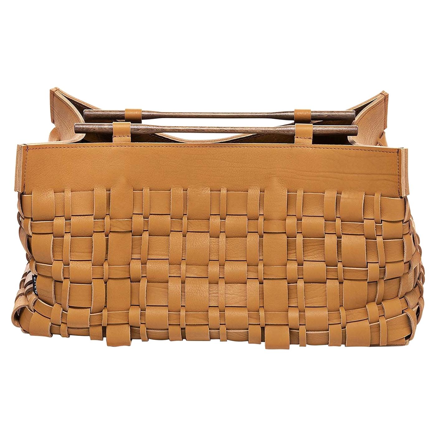 Large Beige 10th Basket by Massimo Castagna For Sale at 1stDibs