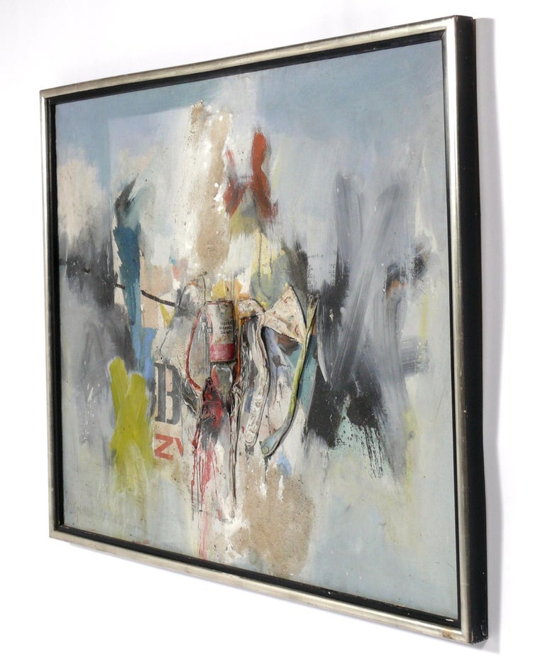 Large Scale Abstract Painting by Gerard Leonard van den Eerenbeemt at ...