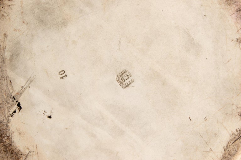 Large Scale Antique Heavy Ceramic Mortar and Two Pestles at 1stDibs