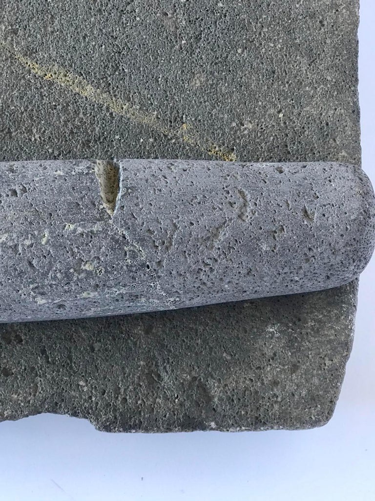 Large Scale Antique Stone Matate, Grinder For Sale at 1stDibs | antique ...
