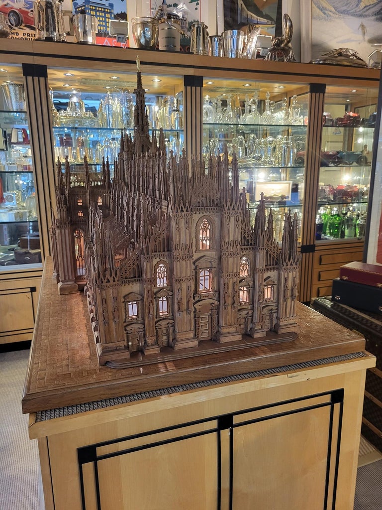 Large Scale Architectural Model of the Duomo Di Milano, Late 19th ...