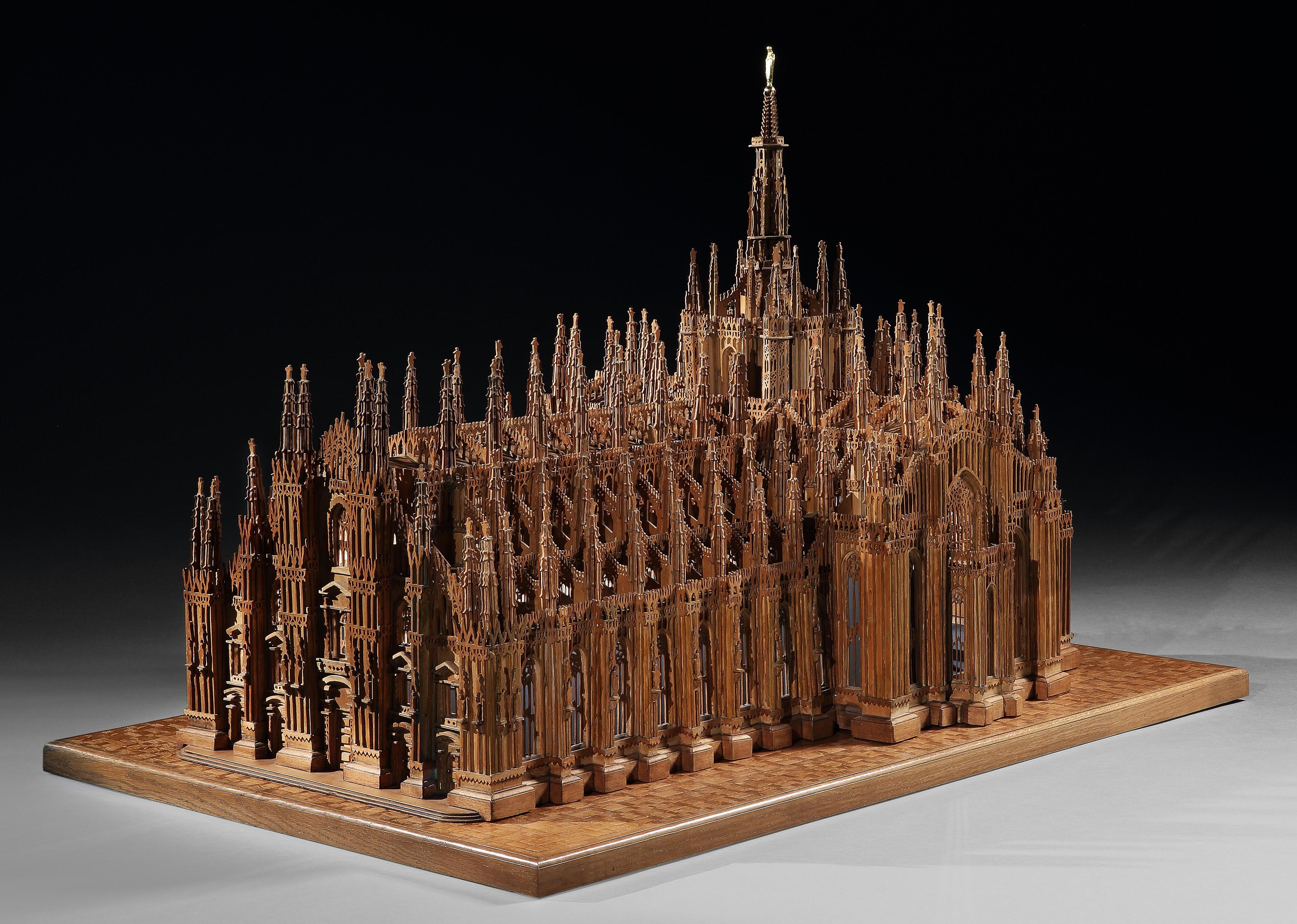 Large Scale Architectural Model of the Duomo Di Milano, Late 19th ...