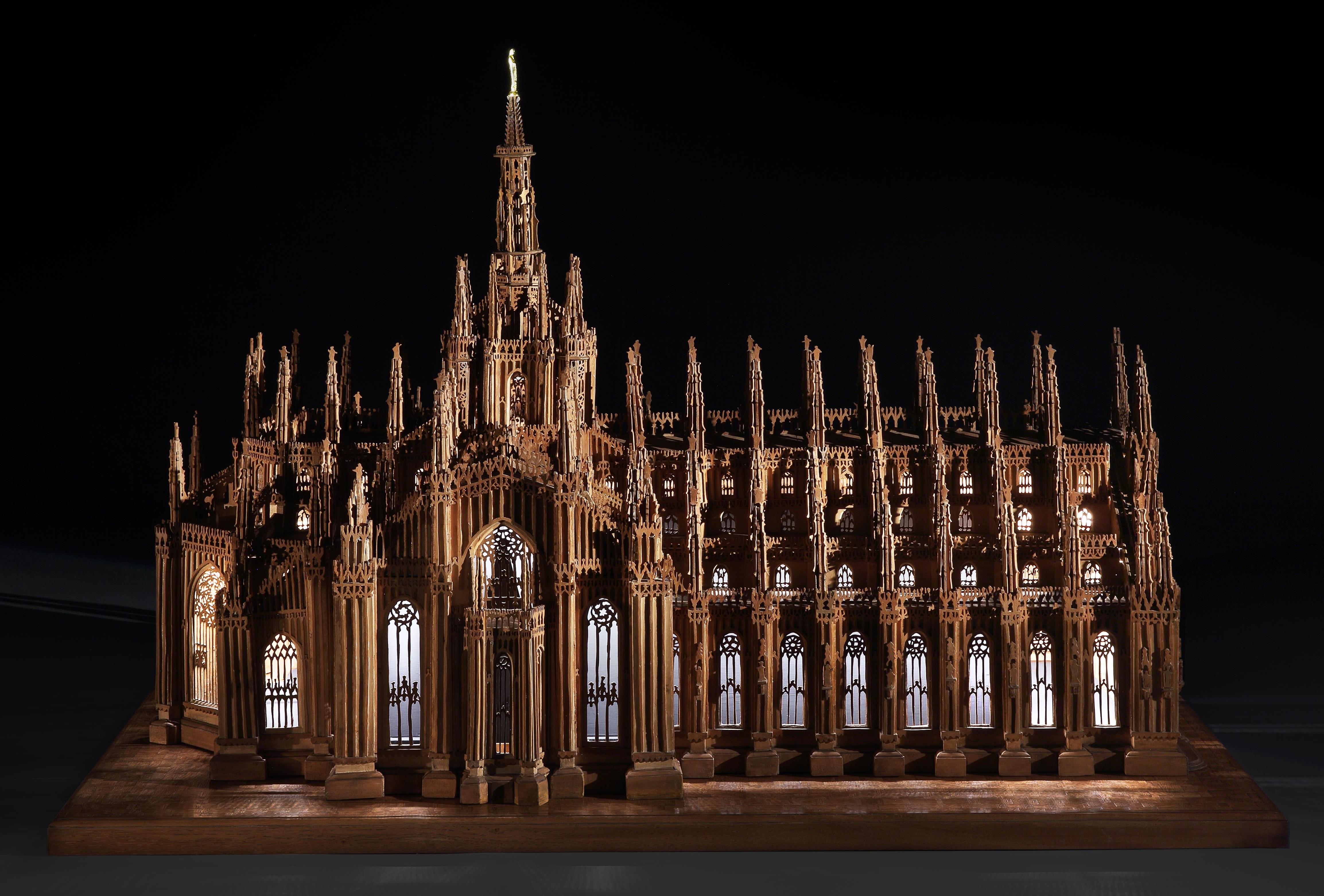 Large Scale Architectural Model of the Duomo Di Milano, Late 19th ...