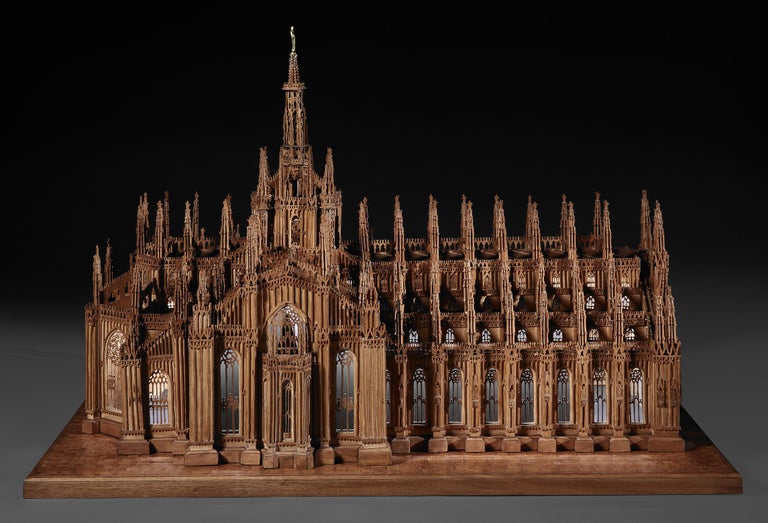Large Scale Architectural Model of the Duomo Di Milano, Late 19th ...
