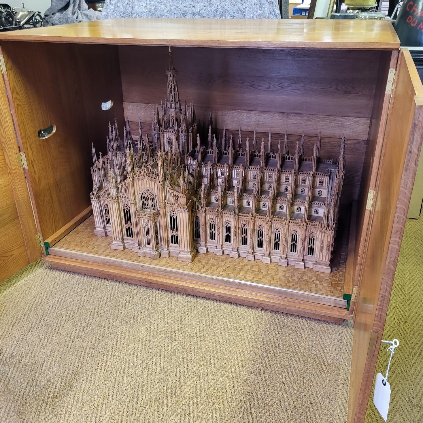 Large Scale Architectural Model of the Duomo Di Milano, Late 19th ...