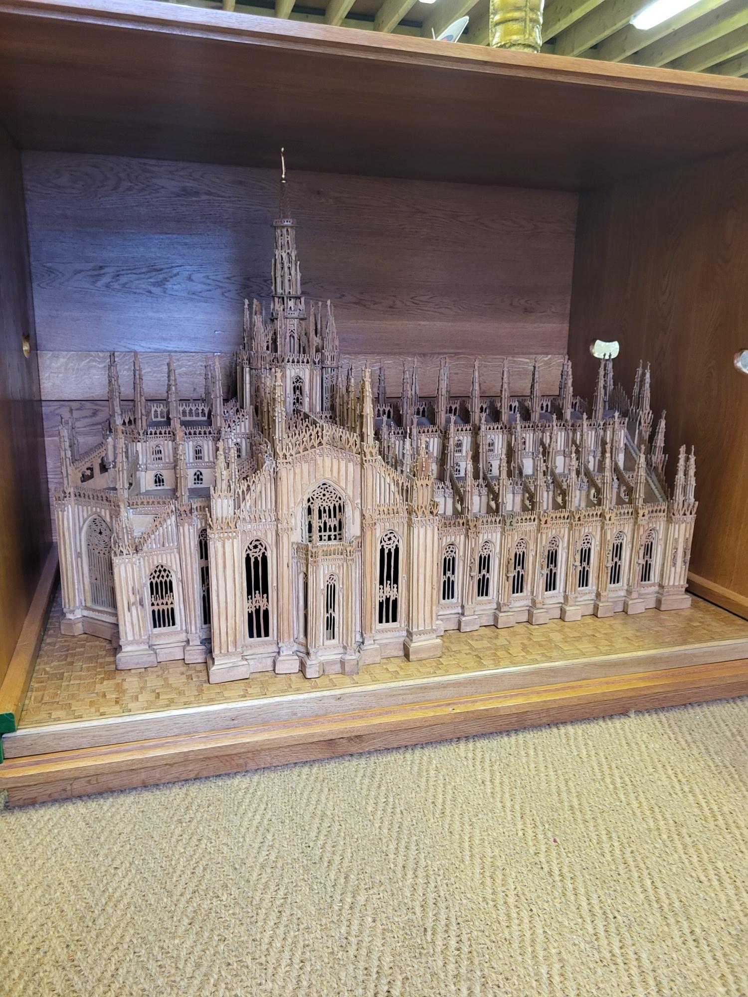 Large Scale Architectural Model of the Duomo Di Milano, Late 19th ...