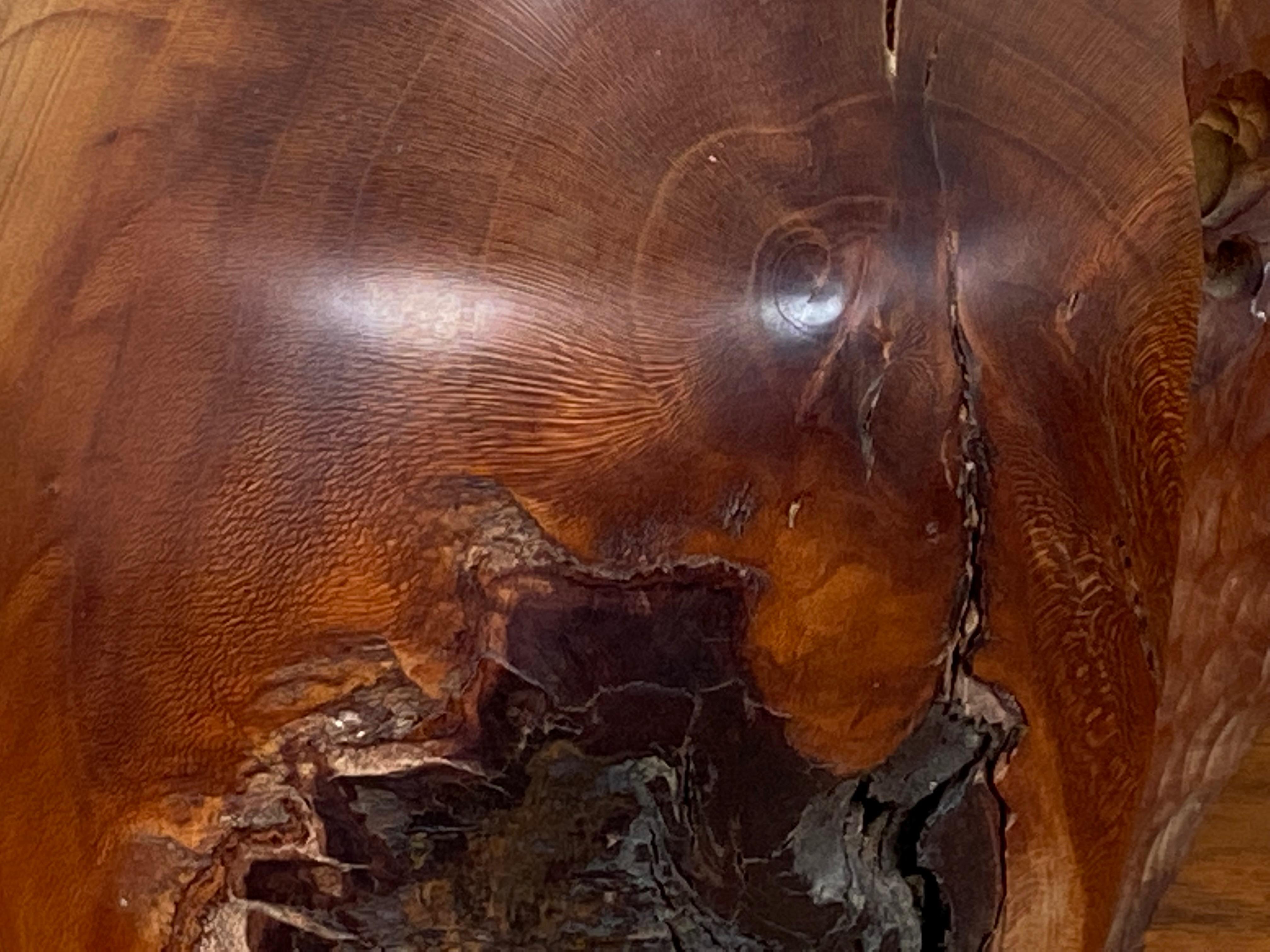 Large Scale California Studio Craft Woodworker Doug Ayers Handmade Vase ...