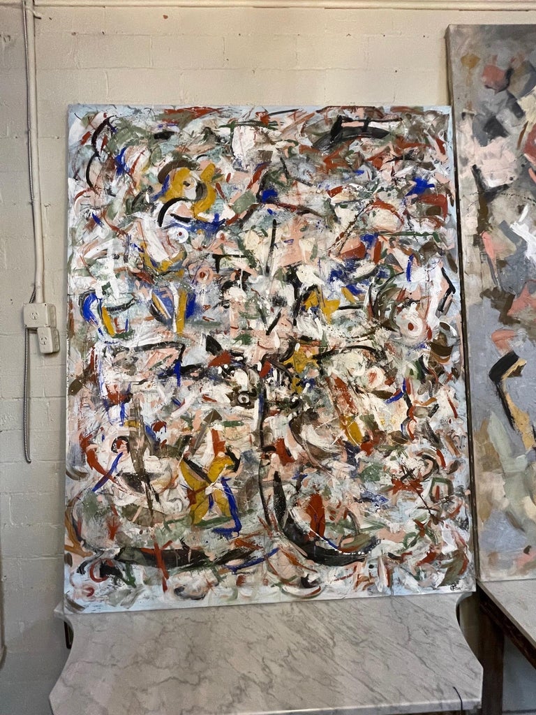 Large Scale Contemporary Italian Abstract Painting For Sale at 1stDibs ...