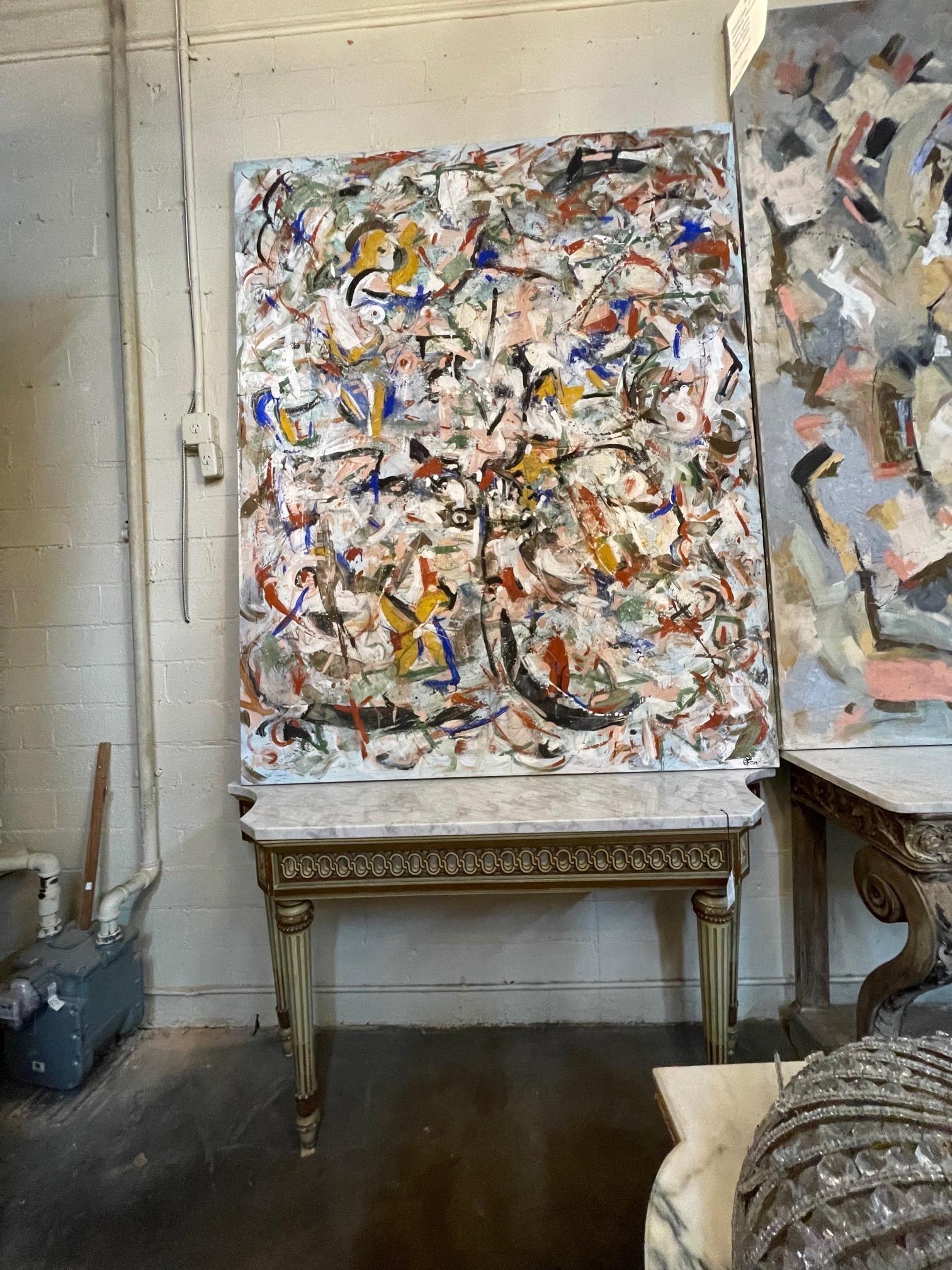 Large Scale Contemporary Italian Abstract Painting For Sale at 1stDibs ...