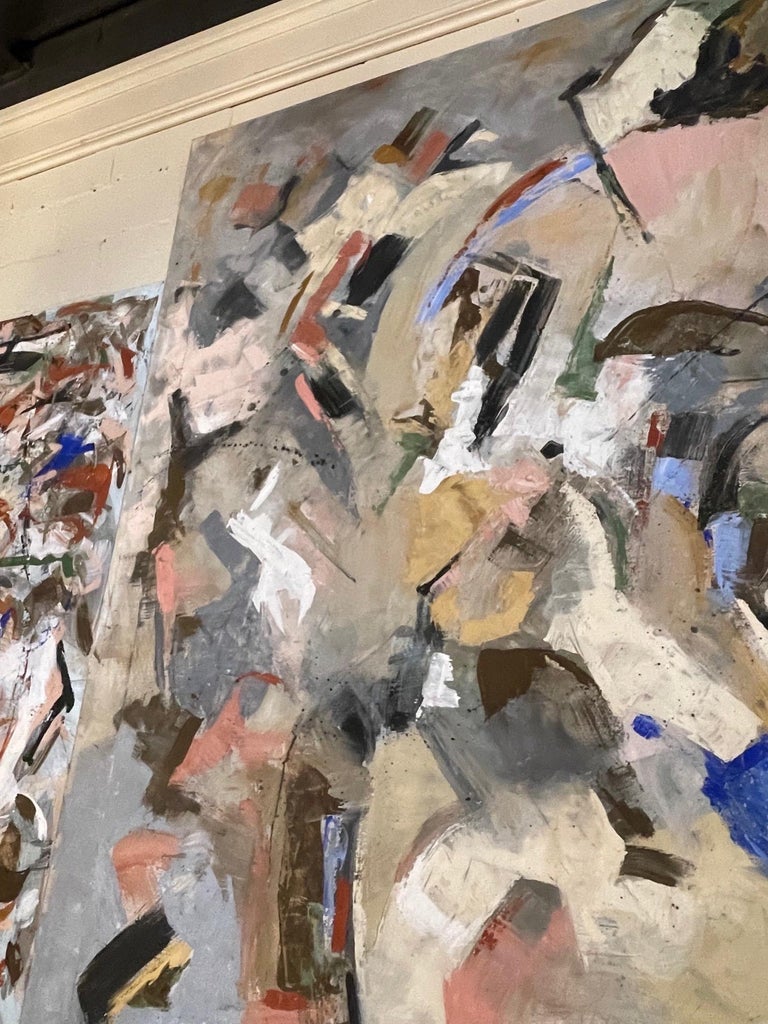 Large Scale Contemporary Italian Abstract Painting For Sale at 1stDibs