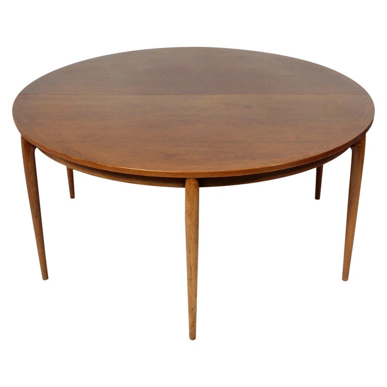 Large Scale Danish Modern Rosewood Dining Table For Sale at 1stDibs