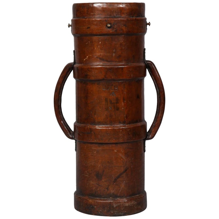 Large-Scale English Leather Artillery Carrier at 1stDibs