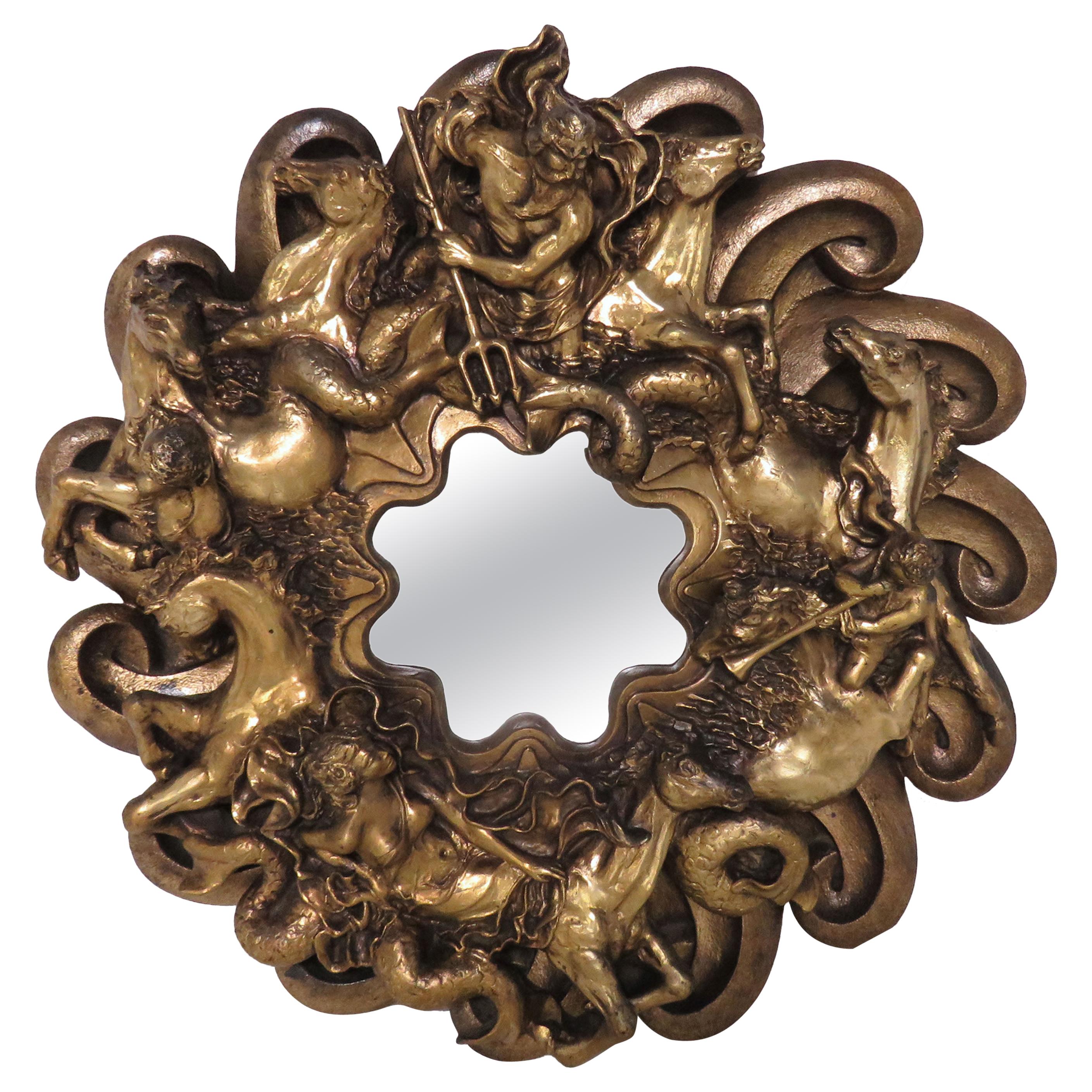 Large Scale Finesse Originals Mythological Mirror, circa 1960s at ...