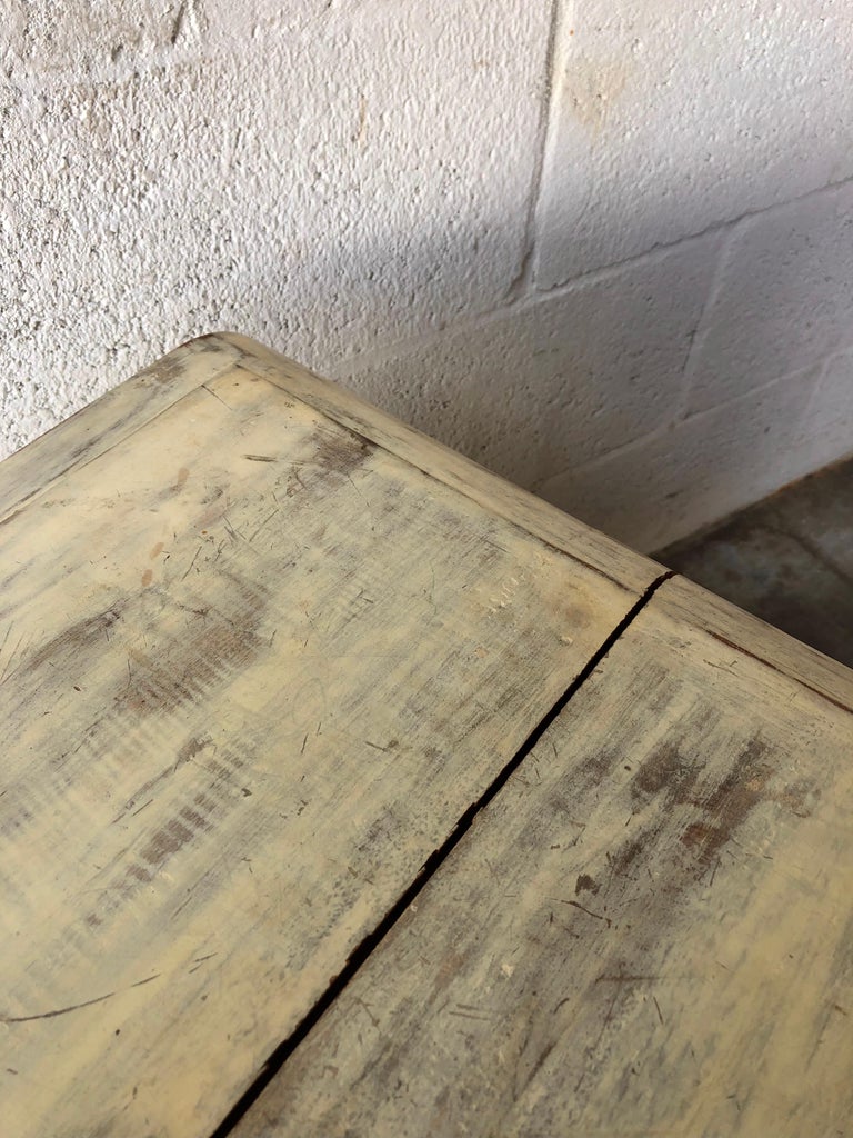 Large Scale Hand Carved Solid Wood Thai Elephant Bench or Accent Table ...