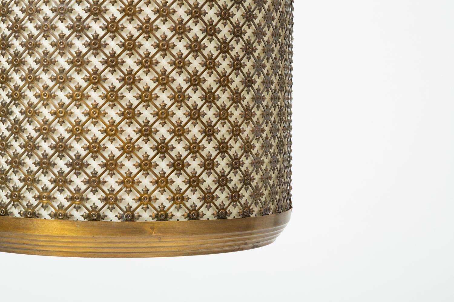 Feldman Company Large-Scale Metal Pendant Light at 1stDibs | the ...