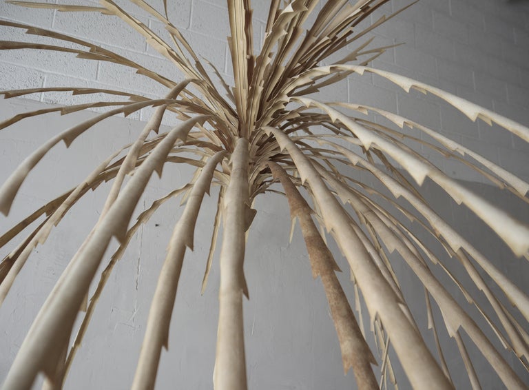 Large Scale Post Modern Canvas Palm Tree For Sale at 1stDibs