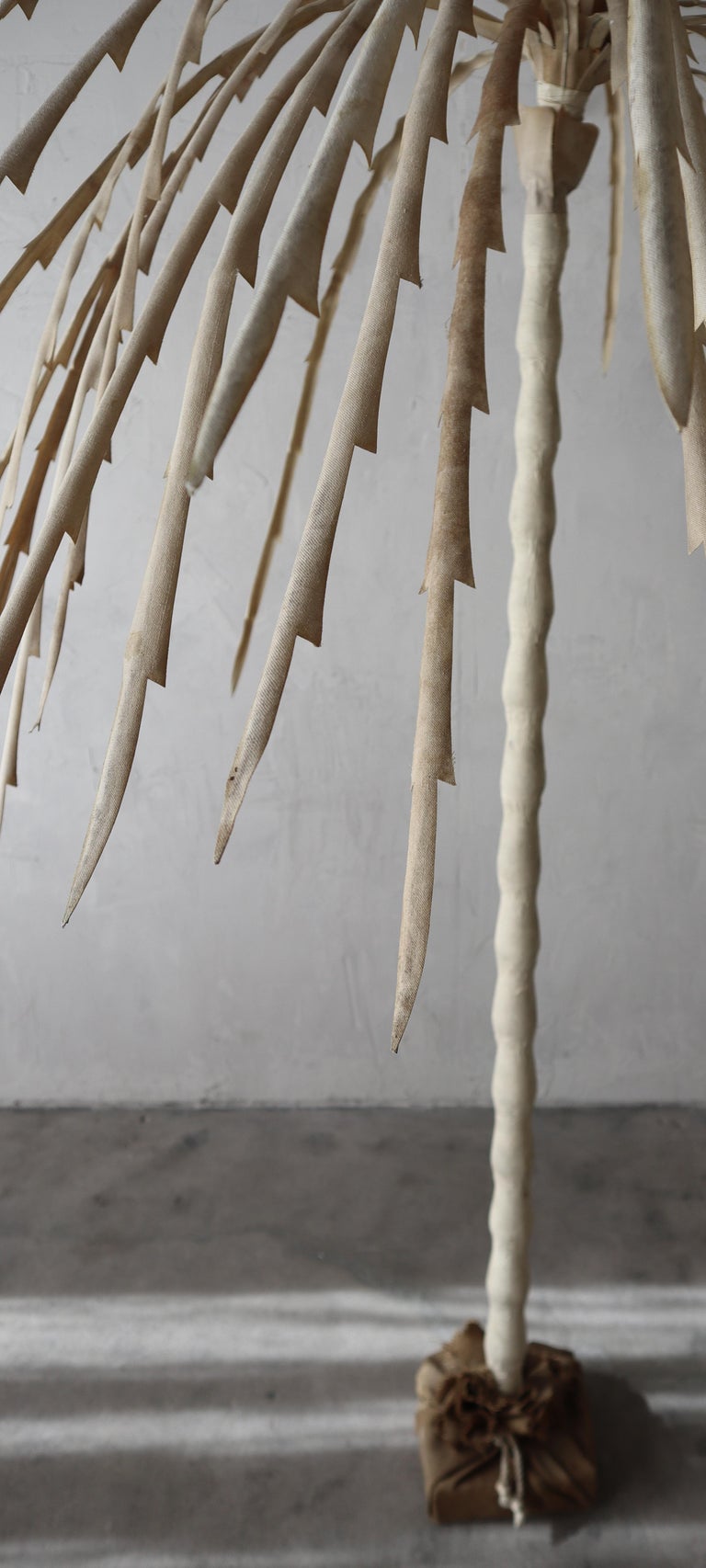 Large Scale Post Modern Canvas Palm Tree For Sale at 1stDibs