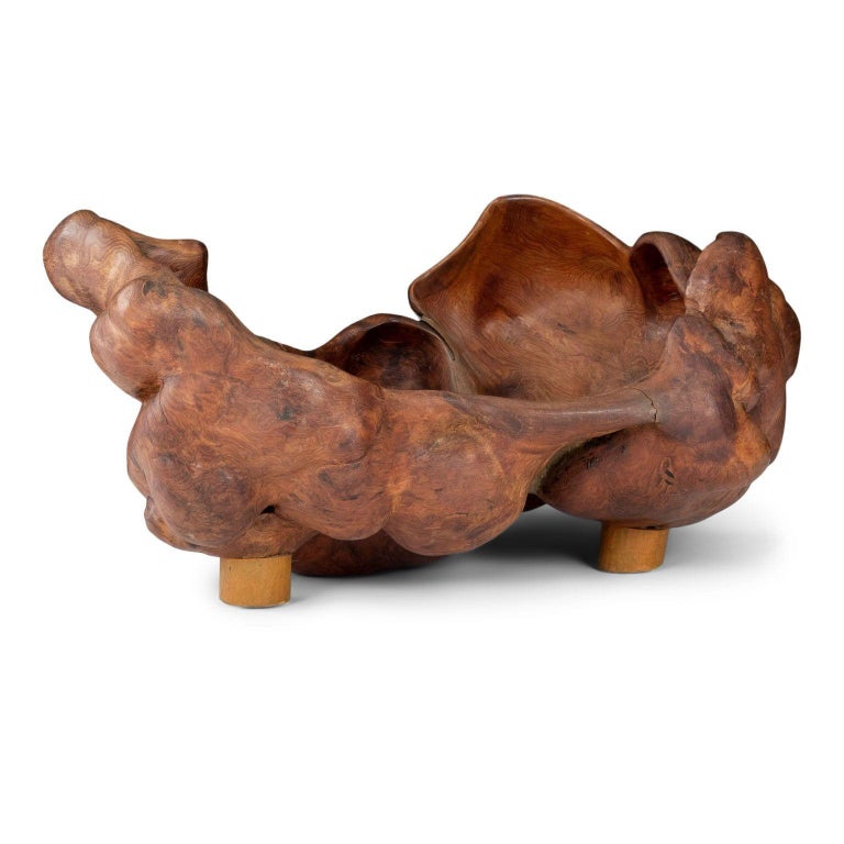 Large-Scale Swedish Root Bowl For Sale at 1stDibs