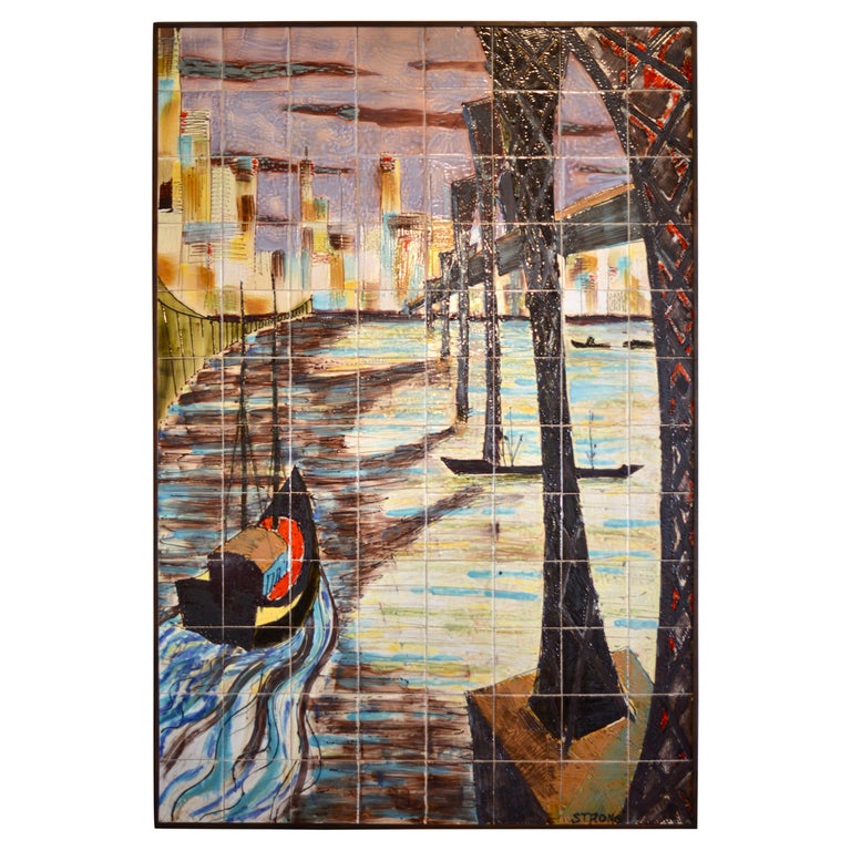 Large Scale Tile Work by Harris G. Strong For Sale at 1stDibs | harris ...