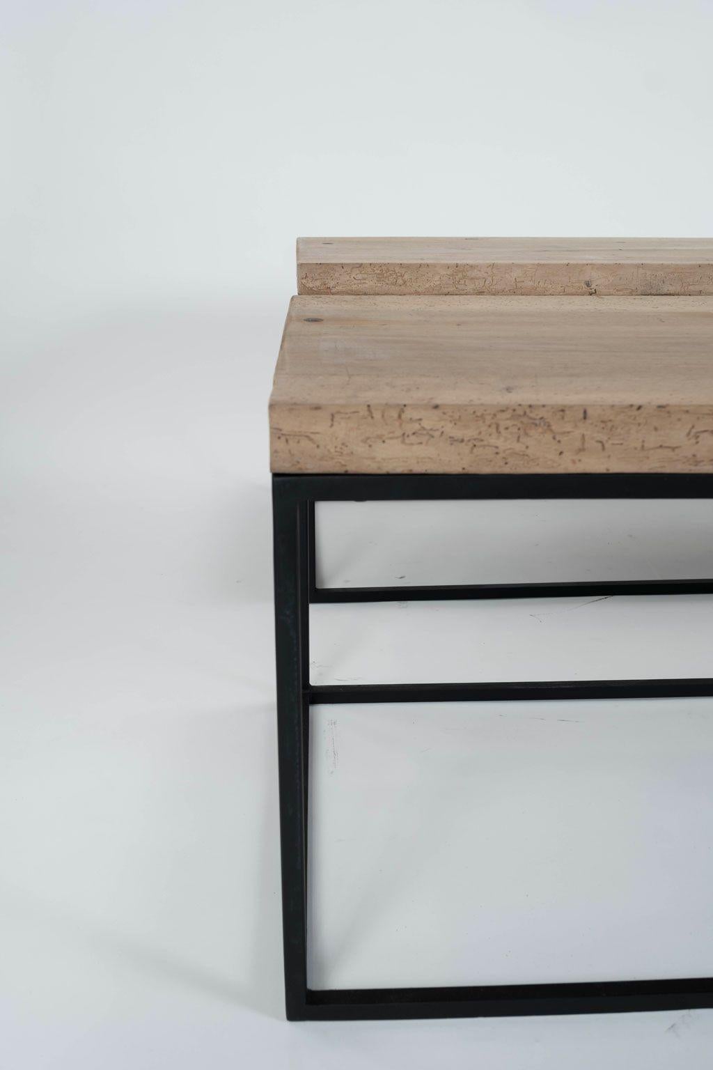 Large-Scale Two-Part Coffee Table For Sale at 1stDibs
